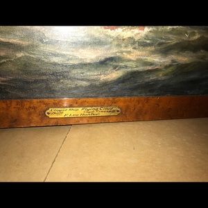 Wall Decor | Clipper Ship Oil Painting | Poshmark